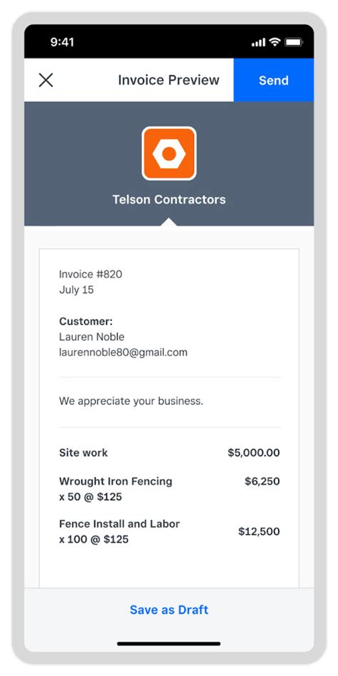 How To Send A Square Invoice In Steps Worksheets Library