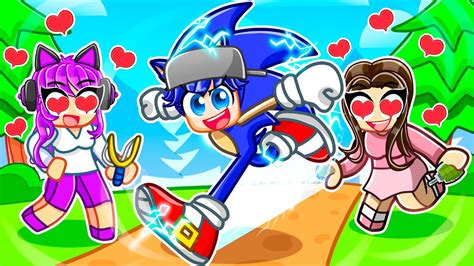 Rizzing Girls As Sonic In Roblox Rivals Youtube