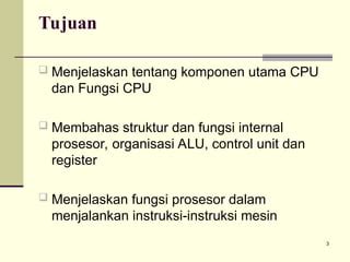 Struktur Dan Fungsi Cpu Xcnsdnksdaskmdlaskmxlas Ppt