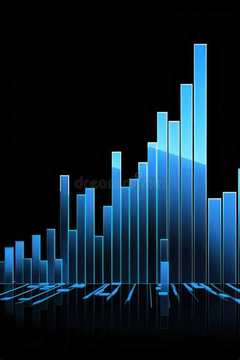 A Chart Or Graph Showing A Steady Increase In Profits Or Growth Stock