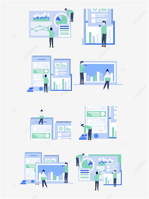 모바일 It 모바일 앱 플랫 스타일 H5png 휴대전화 앱 바이러스 백신 Png 일러스트 및 Psd 이미지 무료 다운로드 Pngtree