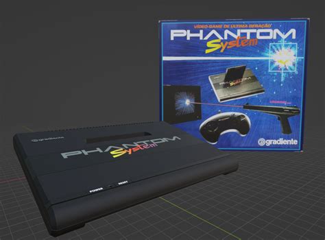 Stl File Console Phantom System Gradiente Brazilian Clone Nes・3d