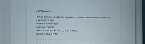 Solved D Find X Such That P 7573 D Find X Such That Chegg Com