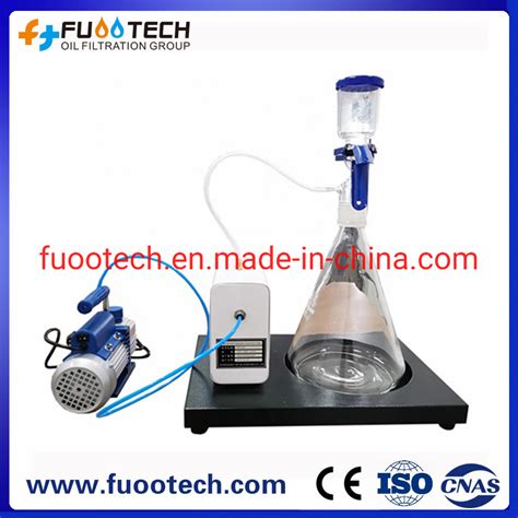 Fuootech Oil Quality Test Astm D2276 Aviation Fuel Particulate Contaminant Analyzer By Line