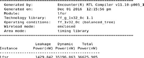 Figure 13 From Dynamic Power Optimization Of Lfsr Using Clock Gating Semantic Scholar