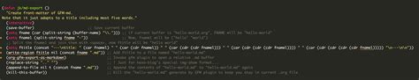 更新emacs为261后，npm插件 Hexo Renderer Org 解析出错 Org Mode Emacs China