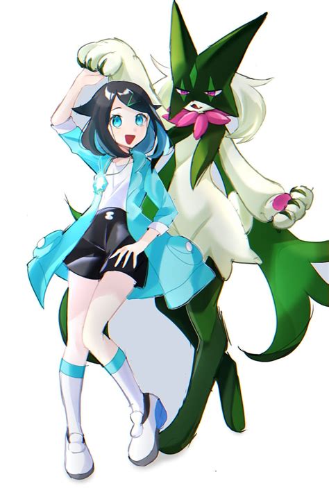 Meowscarada And Liko Pokemon And More Drawn By Ukocome Danbooru
