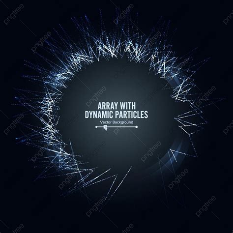 Array Vector With Splash Particles Poster Template Download On Pngtree