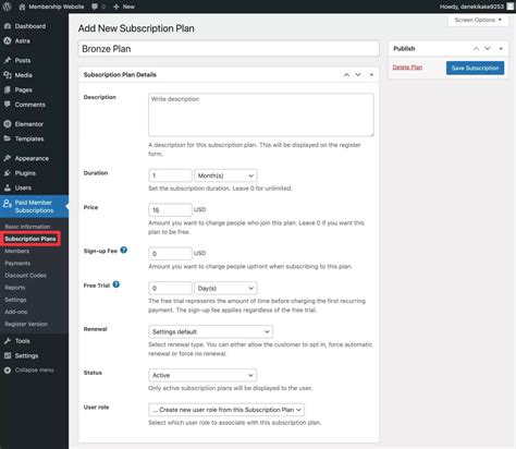 How To Create An Elementor Pricing Table For Subscription Plans Wpzoid