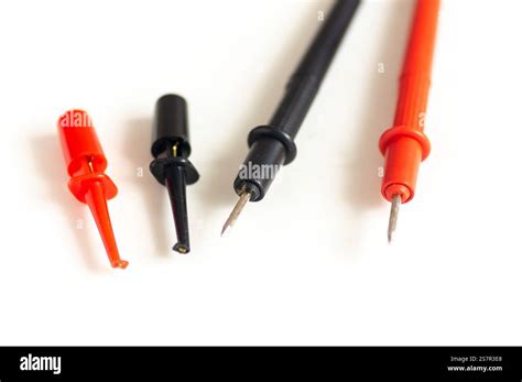 Multimeter Probe Test Lead Cable Two Electrical Multi Or Voltage Meter