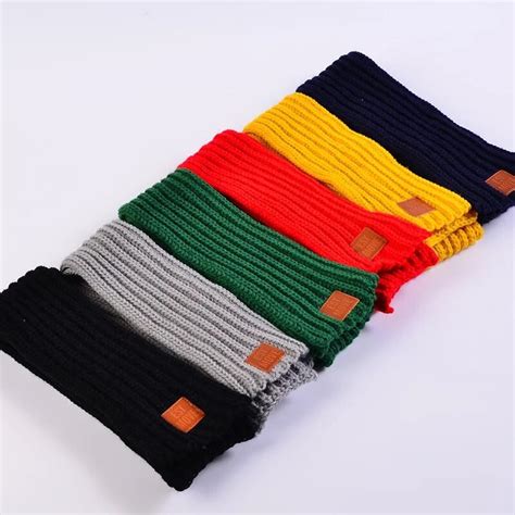 Badu Bg Аксесоари за облекло Детски шалове Есен Зима Топли бебета Момчета Момичета Шал Мек