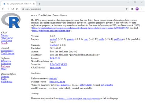 Ppsr Live On Cran R Bloggers