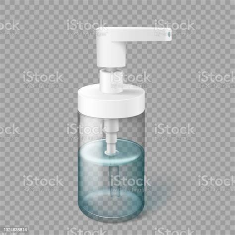 디스펜서가 분리된 플라스틱 병 메이크업 리무버 비누 또는 스킨케어 로션용 용기 비누에 대한 스톡 벡터 아트 및 기타 이미지 비누 항아리 3차원 형태 Istock