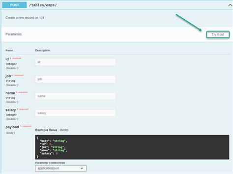 Using SQL Developer Web To Test POST Handler REST APIs