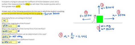 Friction Practice Questions Complete Problems 2 Positive Physics