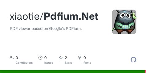 GitHub Xiaotie Pdfium Net PDF Viewer Based On Google S PDFium