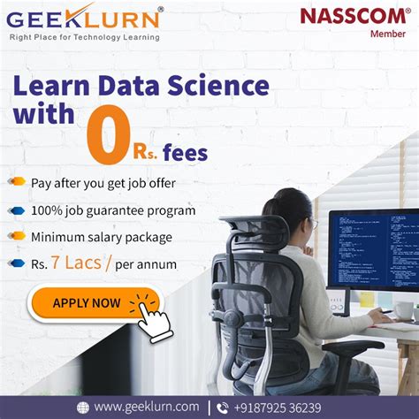Geeklurn On Linkedin Data Science Course With 100 Placement Guarantee