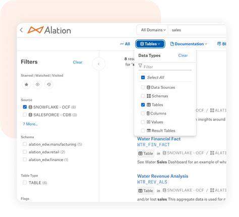 Simplify Data Discovery With Alations Search Function Alation