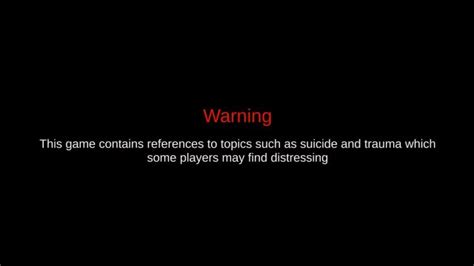 Video Game Content Warnings Need To Become Standard Destructoid