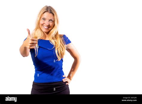 Young Blonde Girl Cut Out Stock Images And Pictures Alamy