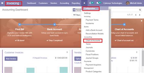 Chart Of Accounts Odoo 14 Community Edition Book Invoicing