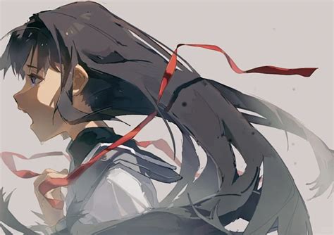 无论多少次我都将重复。 魔法少女小圆 晓美焰 插画 绘画 小红书 花瓣网