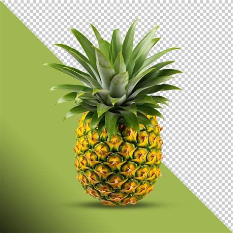 투명 한 배경 에 있는 파인애플 과일 Png 이미지 프리미엄 Psd 파일