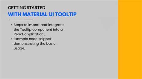 Ppt How To Use Material Ui Tooltip Component Like A Proupdated