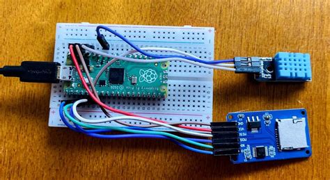 Data Logger With Sd Card And Raspberry Pi Pico Micropython