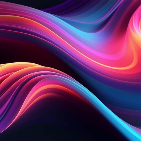 Premium Photo Vibrant Gradient Waves Abstract Background Collection