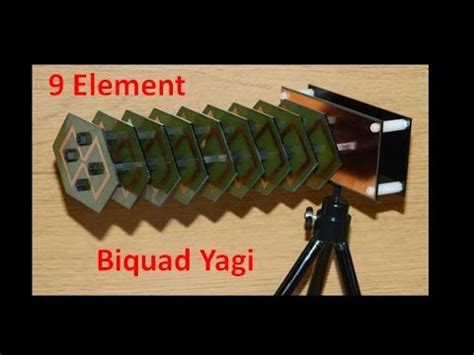 Long Range Biquad Yagi Antenna 107 Youtube