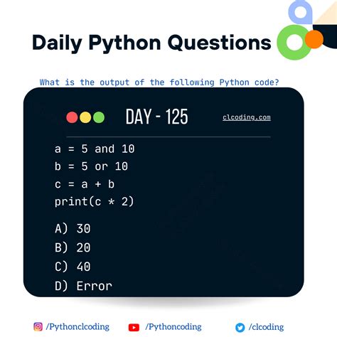 Python Coding Challenge Day 125 What Is The Output Of The Following