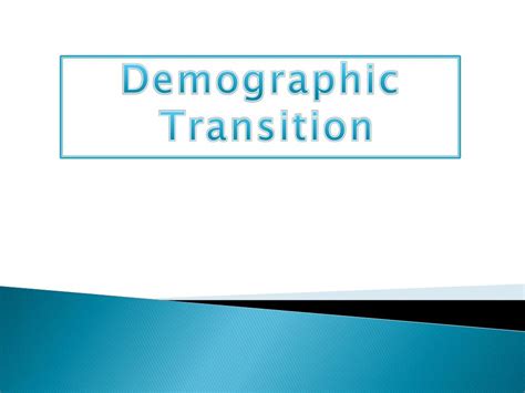 Ppt Demographic Transition Powerpoint Presentation Free Download
