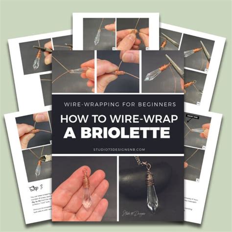 Tutorials In One Wire Wrapping Tutorial Bundle For Beginners And Experienced Artists Etsy