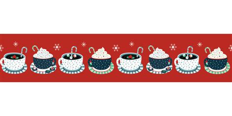 Hot Cocoa Pattern Vector Images Over 1400