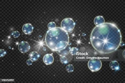 투명한 배경 벡터 일러스트 레이 션에 흰색 아름 다운 거품 비눗방울 곡선에 대한 스톡 벡터 아트 및 기타 이미지 곡선 공 스포츠 장비 구 Istock