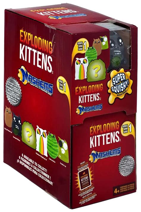 Exploding Kittens Mashems Series 1 Exploding Kittens Mystery Box 23