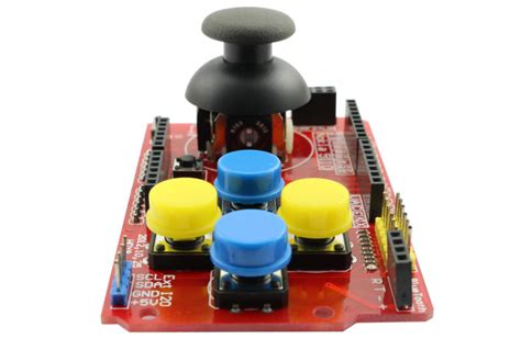 módulo joystick shield arduino roostech electronica
