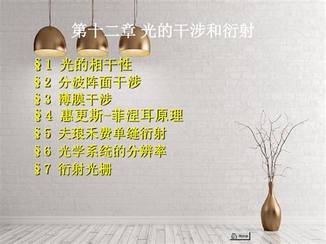 光干涉和衍射 Word文档在线阅读与下载 无忧文档