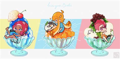 Splatoon Games Splatoon Inkling Octoling Game Art Ueda Kou Li L Judd