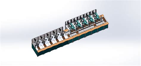 Automatic Labeling Production Line Drawing Mechstream