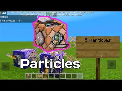 Particle On Minecraft V Command Block YouTube