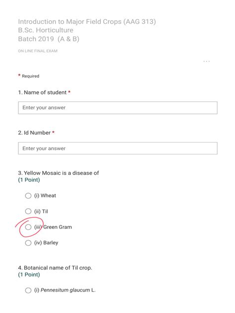 Introduction To Major Field Crops Pdf Wheat Barley