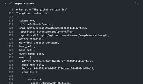GitHub Actions Day Information About Your Workflow