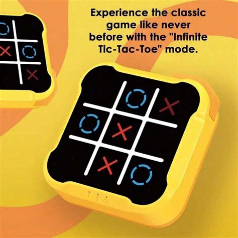 Tic Tac Toe Memory Game Console Creative Tic Tac Toe Helps Improve