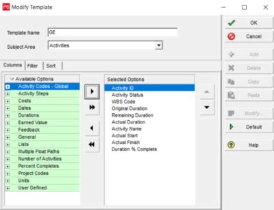 How To Export Primavera P Project Data To Excel XLS