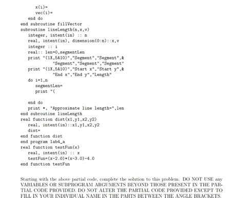 PART II Problem The Program For This Exercise Uses Chegg
