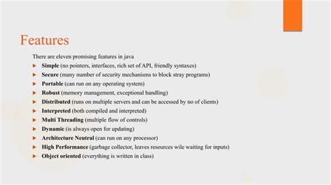Introduction To Java Ppt