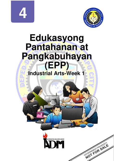 Epp Ia 4 Week 1 Use This For Lectures I 4 Edukasyong Pantahanan At