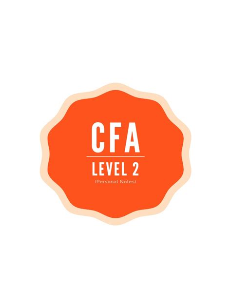 Cfa Level 2 Personal Notes Pdf Errors And Residuals Linear Regression
